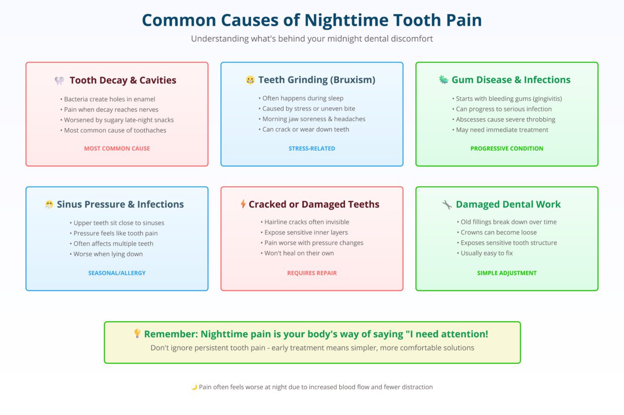 Why Does My Toothache Hurt at Night? Complete Guide to Nighttime Tooth ...