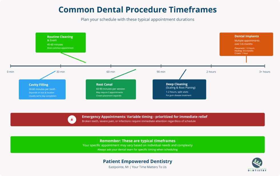 How Long Does It Take For a Dentist Appointment? Your Complete Guide to ...